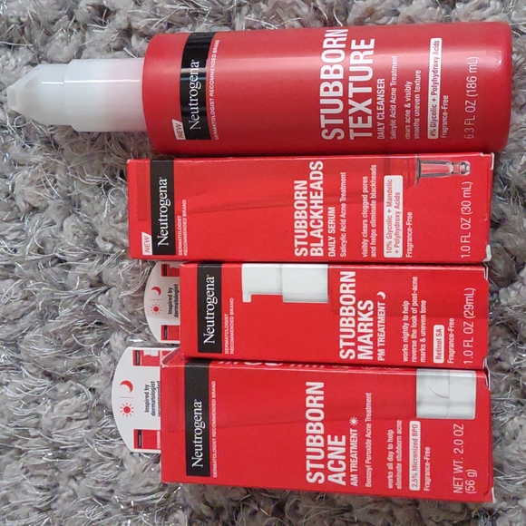 Neutrogena | Skincare | 4 Neutrogena Bundle Stubborn System Texture ...